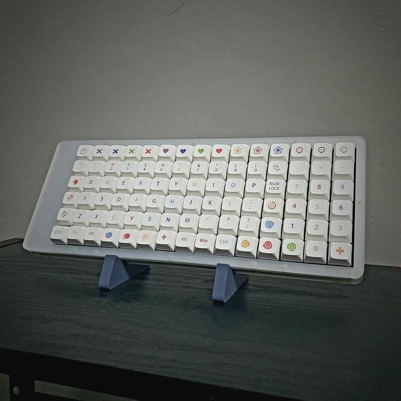 Bin Full Ortho Mechanical Keyboard Hotswap Acrylic case vial - Shop ...
