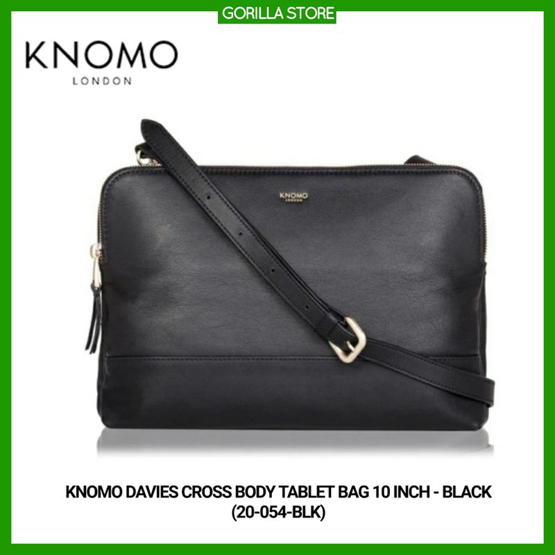 Knomo Davies Cross Body Tablet Bag 10 inch Black (20-054) - Shop | Tokopedia
