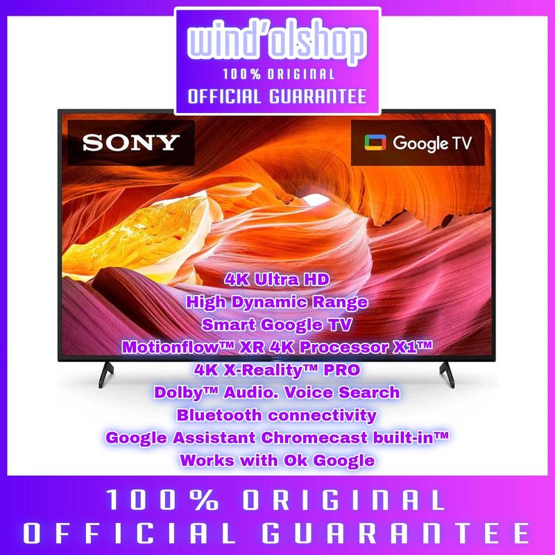 Sony KD-50X75K Android Google TV 50X75 LED 4K UHD HDR 50 inch KD50X75K ...