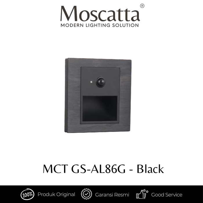 Jual Moscatta Motion Sensor Steplight MCT-A86/G 220Volt IP65 - rosegold ...