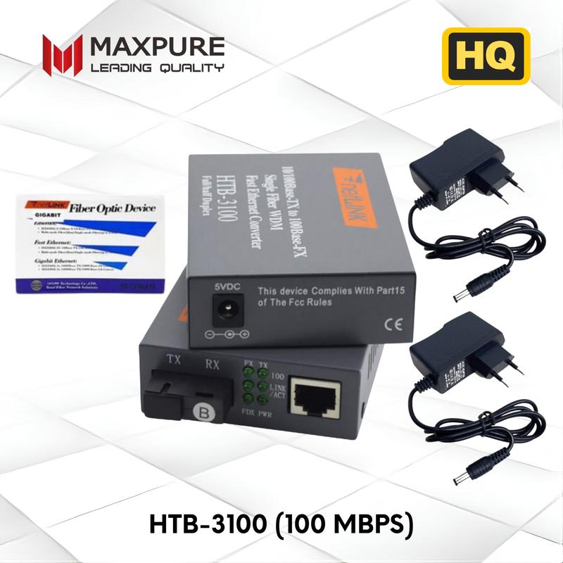 Netlink HTB-3100 Media Converter Fiber Optik Fiber Optic HTB3100 - Shop ...