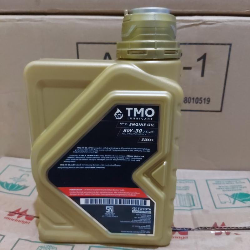 Oli Mesin Mobil Toyota Diesel TMO Gold 5w-30 1 L Full Synthetic - Shop ...