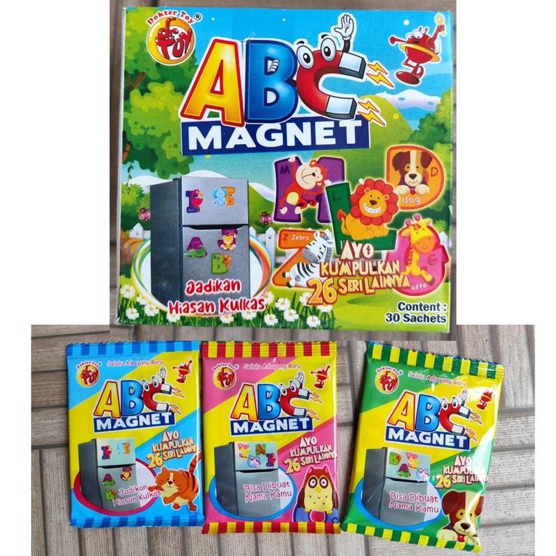 Mainan Edukasi DIY Hiasan Magnet Alphabet - ABC MAGNET - Mainan - Shop ...