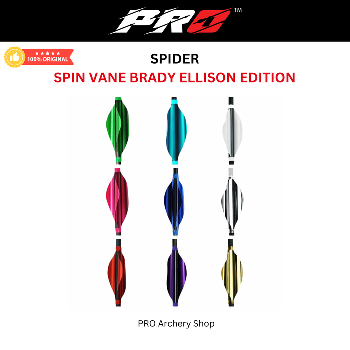 Promo SPIDER SPIN WING VANE BRADY ELLISON | VANES ARROW KANAN KIRI ...