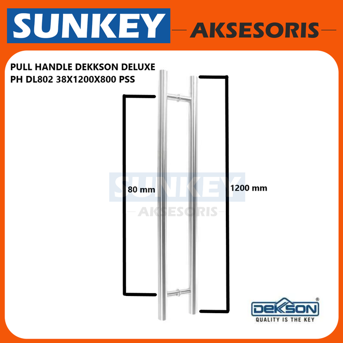 Jual Pull Handle Dekkson Deluxe PH DL802 38X1200X800 PSS - Kota ...