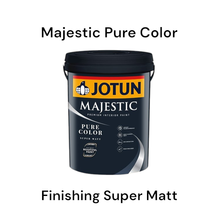 Jual Jotun Majestic Pure Color 12076 MODERN BEIGE 2805-Y27R 2,5 Liter ...