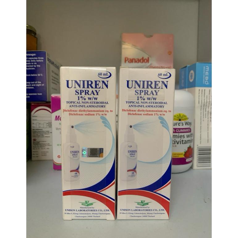 Uniren Spray 60ml Original Original - Shop | Tokopedia