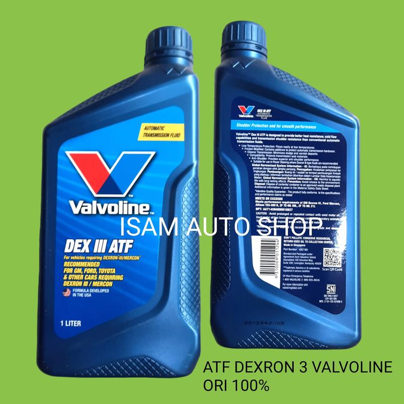VALVOLINE ATF DEX III LITER Yang murah berkualitas ko - Shop | Tokopedia