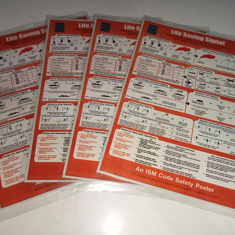 Life Saving Signal Table - Shi Xingqi Yi Marine - Liferaft Lifeboat ...