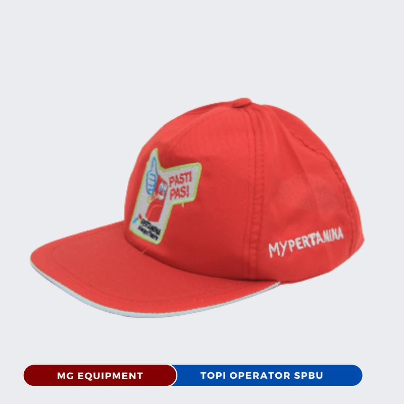NEW Topi Staf SPBU Pertamina |Topi Operator Dan Pengawas My Pertamina ...