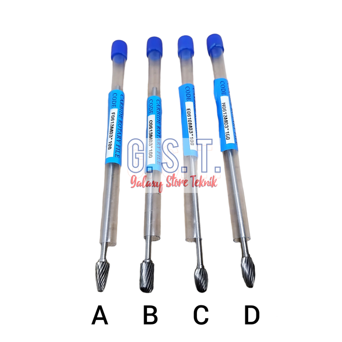 Jual Mata Cuner Tuner Mata Porting 6 3 100mm Searah Tungsten Carbide