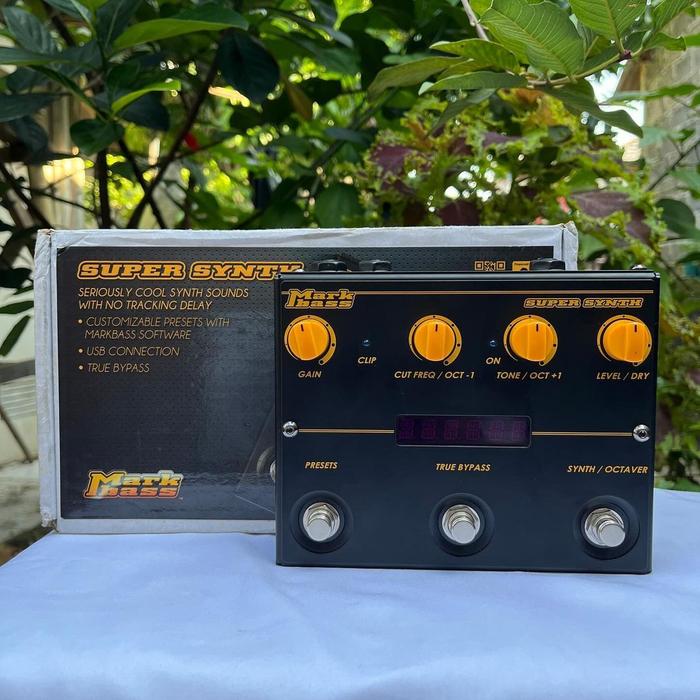 Jual NOS MarkBass Super Synth Synthesizer / Octaver mark bass boss mxr ...