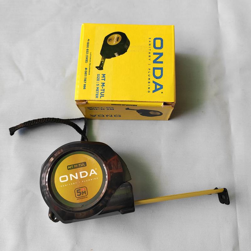 meteran merk onda uk. 5 meter - Shop | Tokopedia