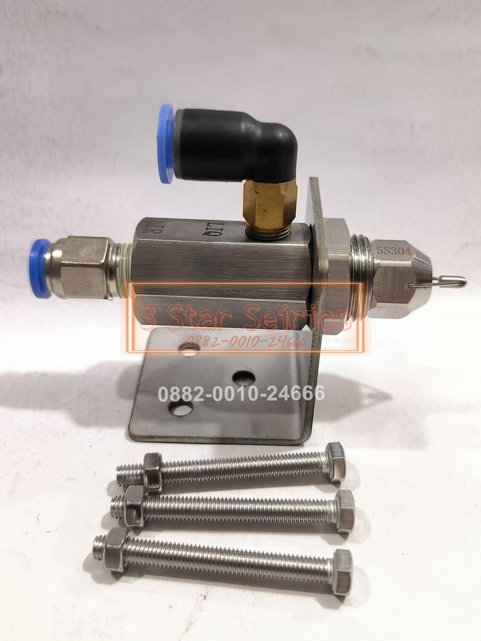 Jual ULTRASONIC ATOMIZING SPRAY NOZZLE SK508 (80 DEGREE) FULL SET ...