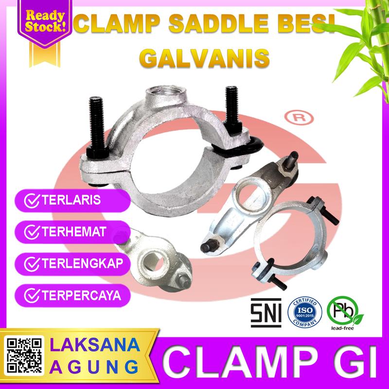 Clamp Saddle Besi 3 X 3/4 inch | Clamp Saddle Galvanis G-Brand - Shop ...