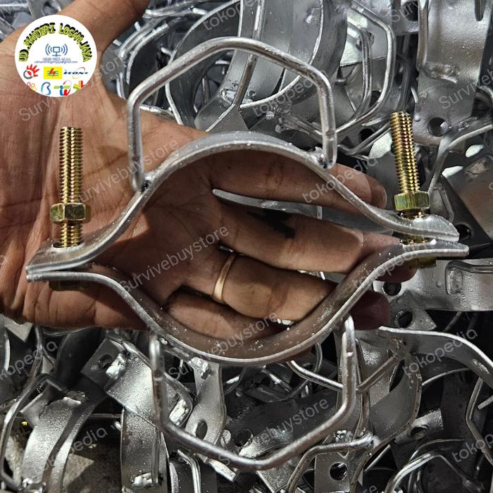 Jual Klem kuping 2,5 in clamp tiang - Kab. Tegal - cv.MandiriLogamJaya ...