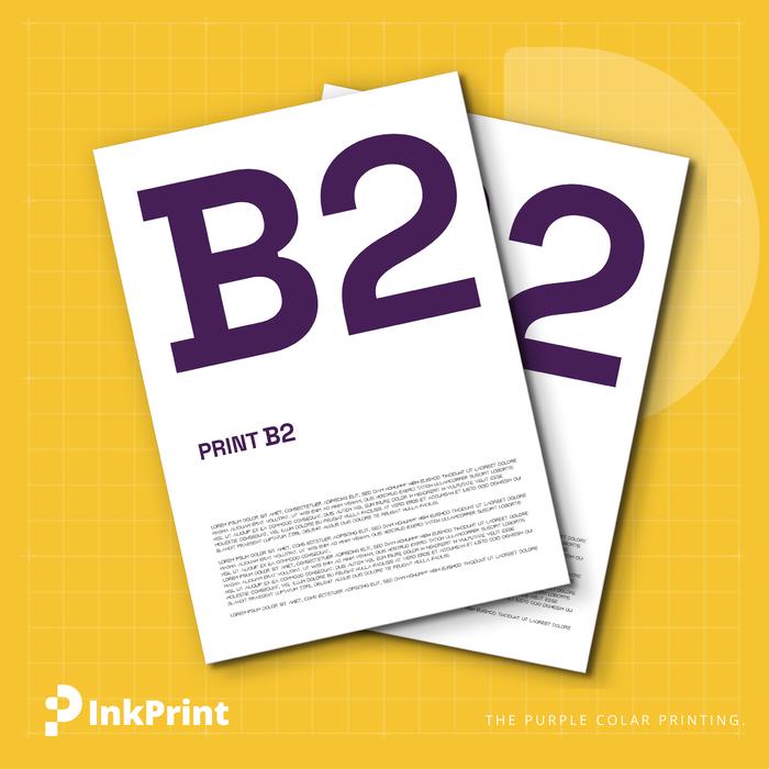 Jual Print / Cetak B2 Doft/Glossy - 1 sisi doft, Art Carton 360 ...