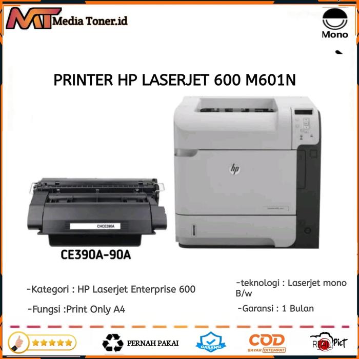 Jual Printer Hp Laserjet Enterprise 600 M602DN second duplex network A4 ...