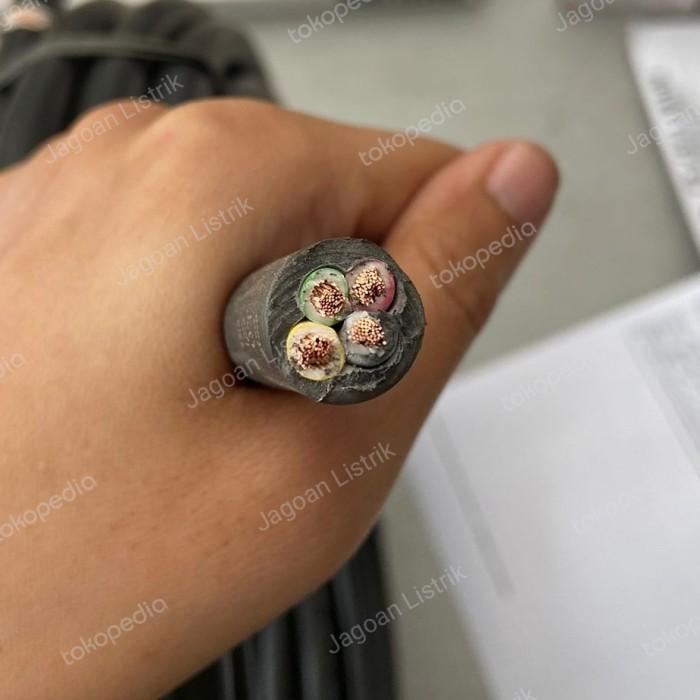 Jual JEMBO Kabel NYYHY 4x6 mm Hitam Serabut 4 x 6 mm PVC Pelindung ...