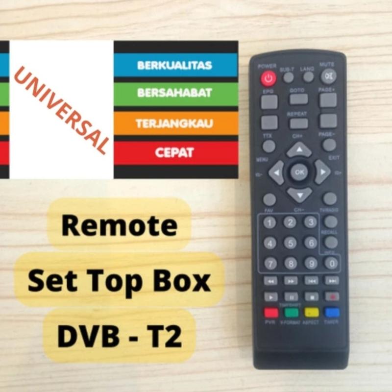 REMOT SET TOP BOX UNIVERSAL REMOTE DVB-T2 REMOTE UNIVERSAL REMOT STB ...
