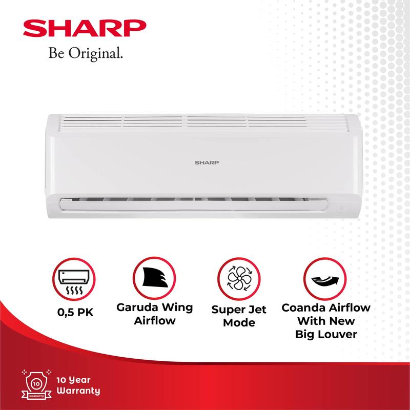 Sharp AC 0,5PK AH-A5BEY Air Conditioner 360Watt Unit Only - Shop ...