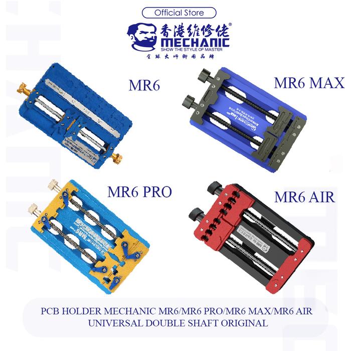 Jual Mechanic MR6 PCB Holder Universal Double Shaft Penjepit PCB Ragum ...