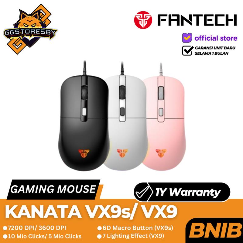 FANTECH KANATA VX9s/VX9 RGB MACRO Gaming Mouse - Shop | Tokopedia