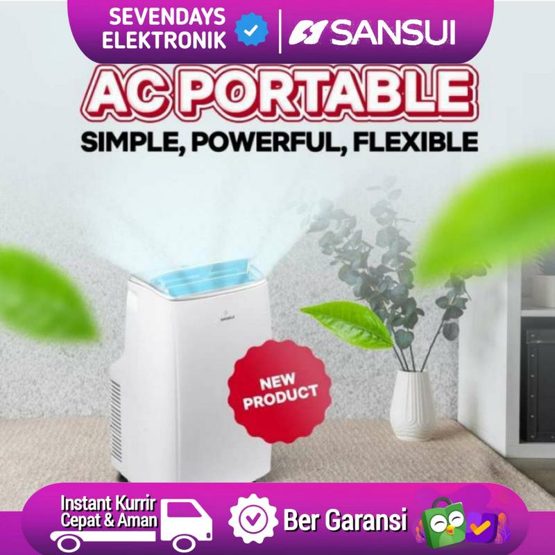 Ac Portable 1 Pk SANSUI X09P1 Deluxe R410 Low Watt Japan Quality - Shop ...