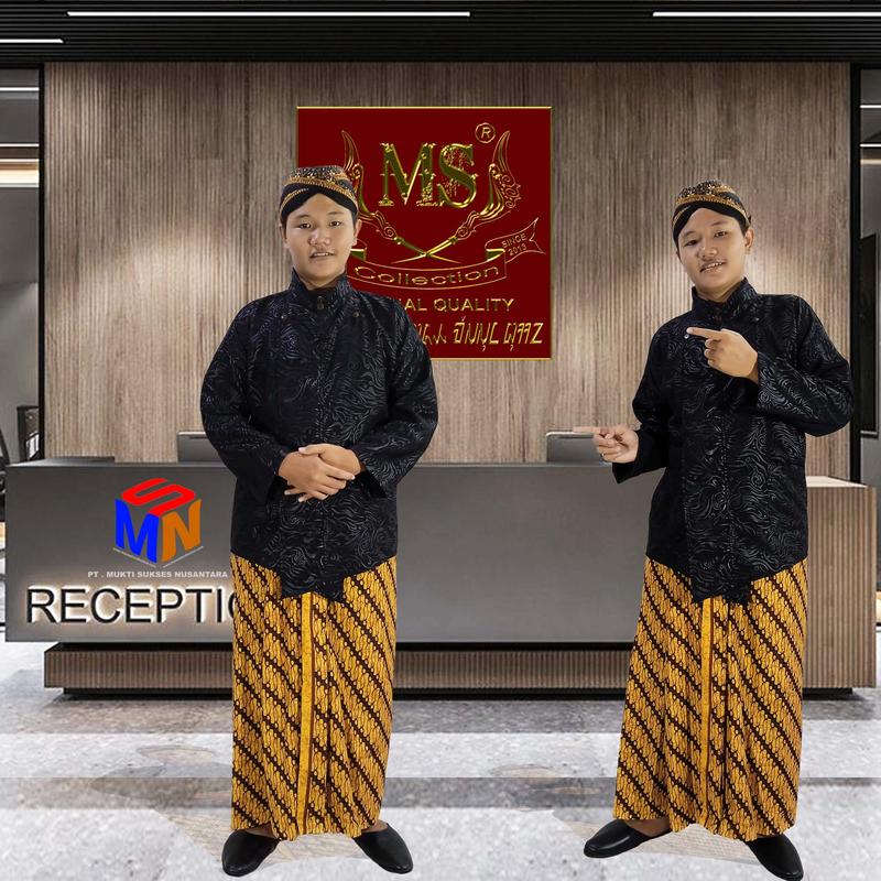 BAJU SURJAN HITAM KLASIK EMBOS [ S210823 ] - Shop | Tokopedia