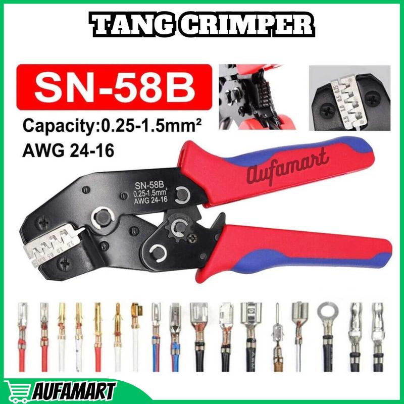 Tang Krimping Skun Gepeng Terminal Cable Crimping SN-58B - Shop | Tokopedia