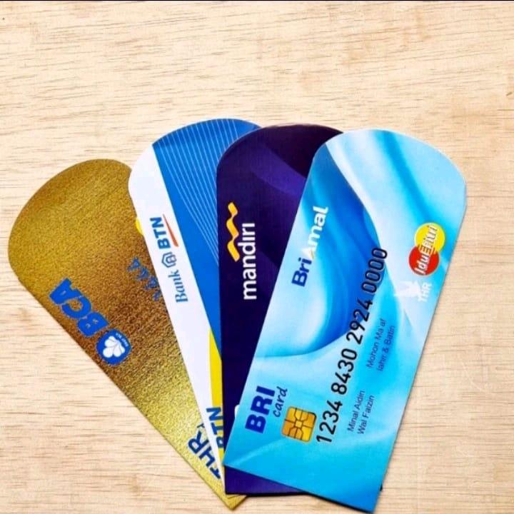 amplop ampau lebaran karakter atm medium isi 50 lembar mix - Shop ...