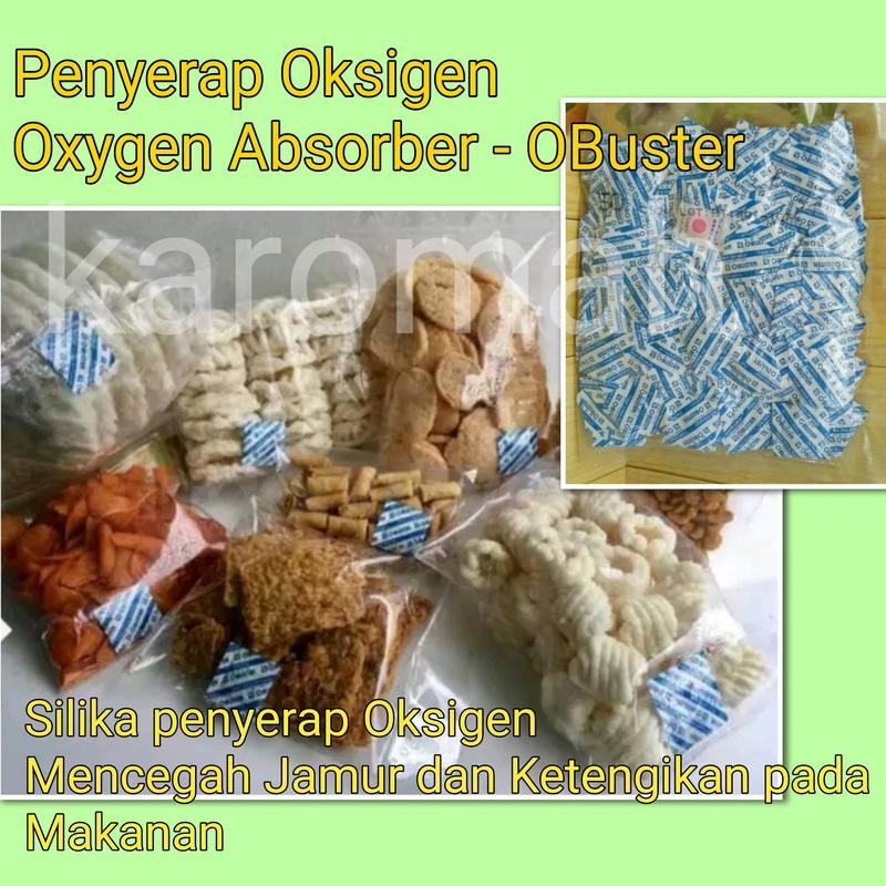 OBuster 50cc - Penyerap Oksigen Pencegah Jamur - Silika Untu - Shop ...