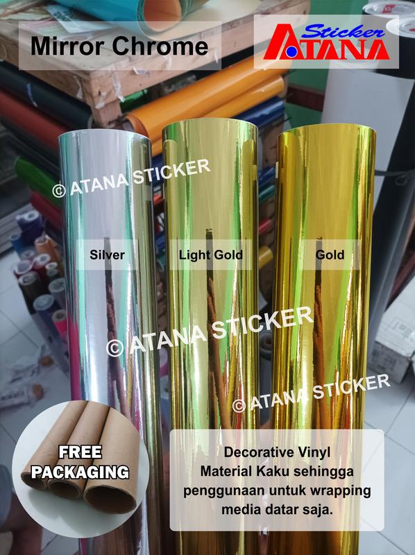 Vinyl Color Chrome Profix Emas / Gold / Kuning Scotlite Sticker - Shop ...