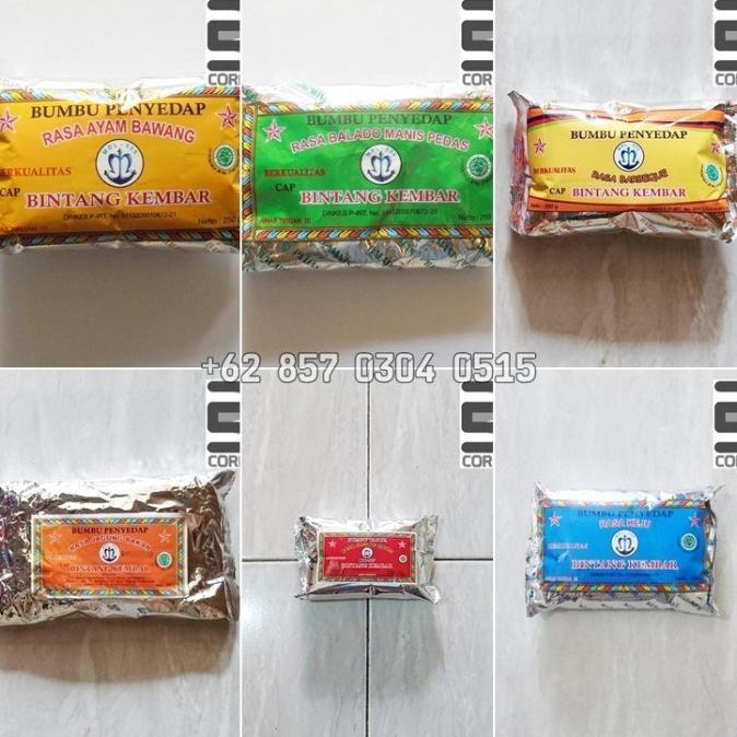 Jual Bumbu Atom Bintang Kembar 250 Gram Bubuk Gurih Makaroni Jajanan ...