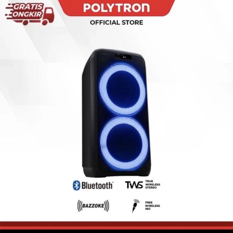 Polytron Party Speaker Bluetooth Karaoke Portable PPS 8L22 (Gojek ...