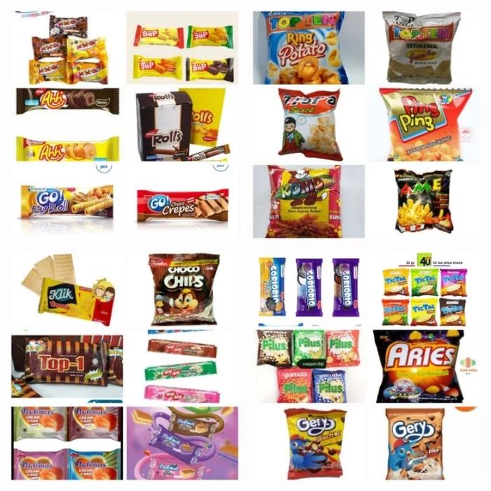 Jual SNACK JAJAN ECER SERBA 500 DAPAT 5 PCS PART 1 - Rolls Keju - Kab ...