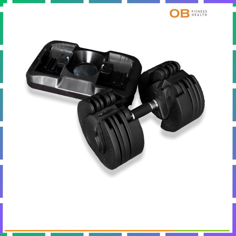 Adjustable Dumbell 20 Kg OB FIT untuk Gym Fitness - Shop | Tokopedia