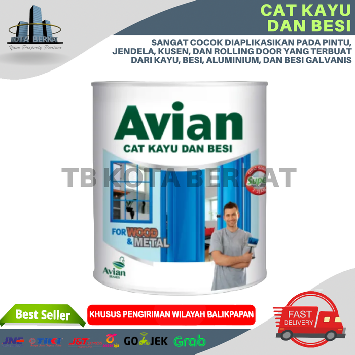 Jual AVIAN CAT KAYU DAN BESI KECIL 200 CC - SB SUPER BLACK - Kota ...