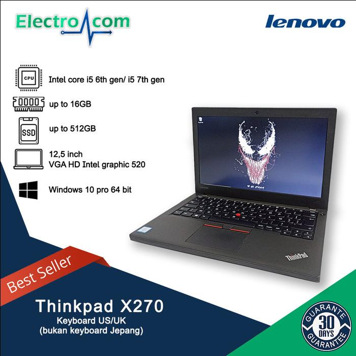 Jual Lenovo Thinkpad X270 Touchscreen Core i5 Gen6 8/256GB Ultrabook ...