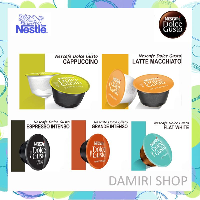 Capsule NDG Nescafe Dolce Gusto Ecer All Varian Rasa Original Nestle ...