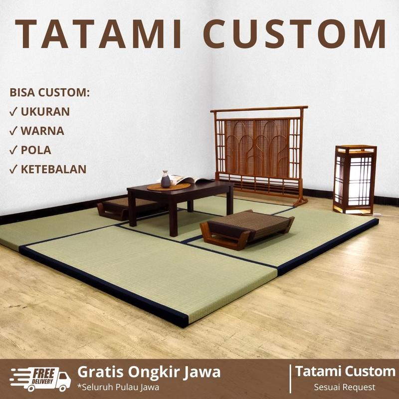 CUSTOM TATAMI Jepang Igusa Japanese Tatami Igusa Tikar Karpe - Shop ...