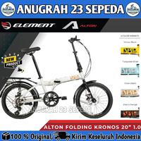 Jual Sepeda Lipat Ukuran 20 Inch ELEMENT ALTON KRONOS 1.0 Cakram 7 ...