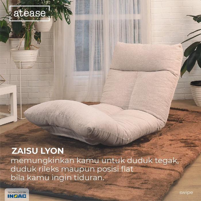Promo atease Zaisu Lyon by INOAC - Sofa Bed Recliner Lantai Lipat ...