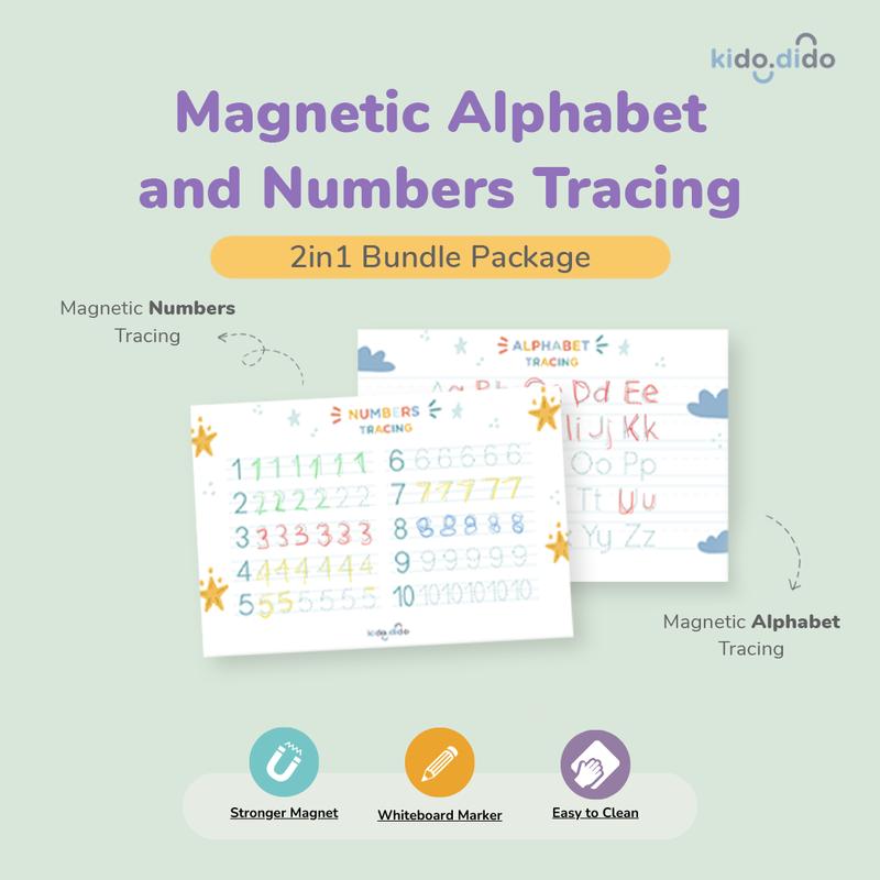 [BUNDLE PROMO!] Magnetic Alphabet & Numbers Tracing by Kido Dido - Shop ...