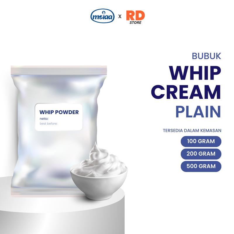 Whip Cream 100gr 200gr 500gr 1kg | Bubuk Topping Kue | Powde - Shop ...