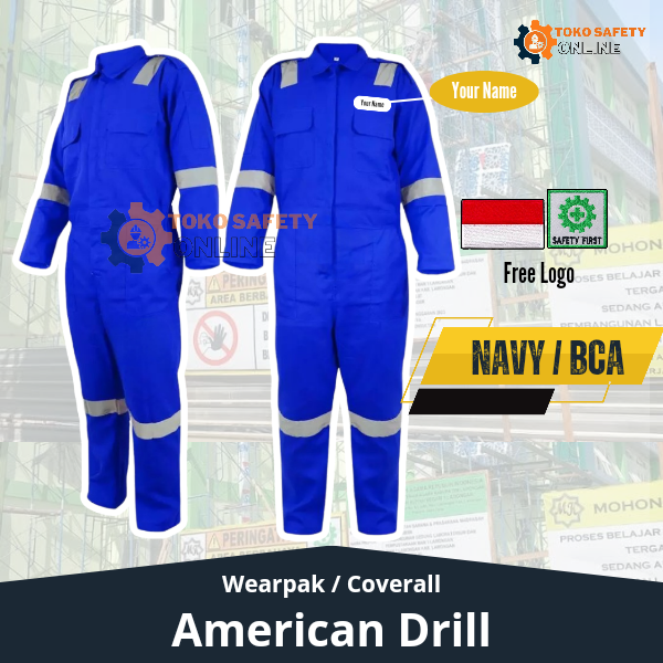 Jual Wearpack / Seragam Safety - Wearpack Safety Terusan 100% High ...