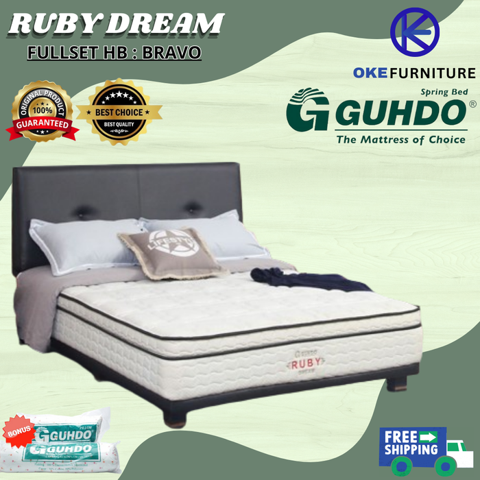 Jual Full Set Guhdo Springbed Multibed Ruby Dream - Tempat Tidur ...
