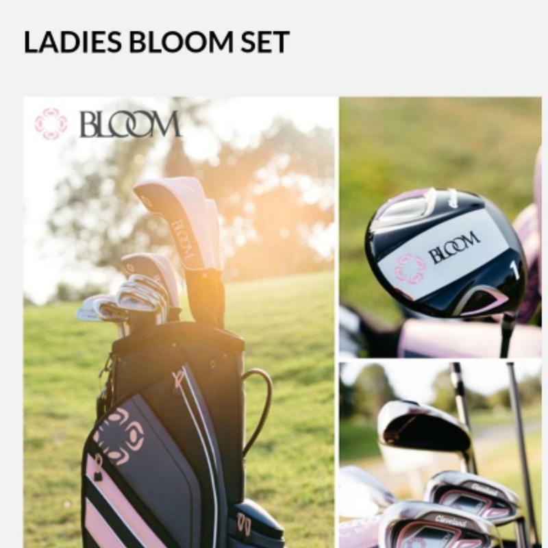 Stik golf Full Set Cleveland CG Bloom Ladies Full Set - Shop | Tokopedia
