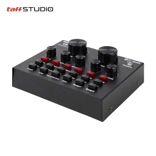 Taffware USB External Soundcard Live Broadcast Microphone Headset ...