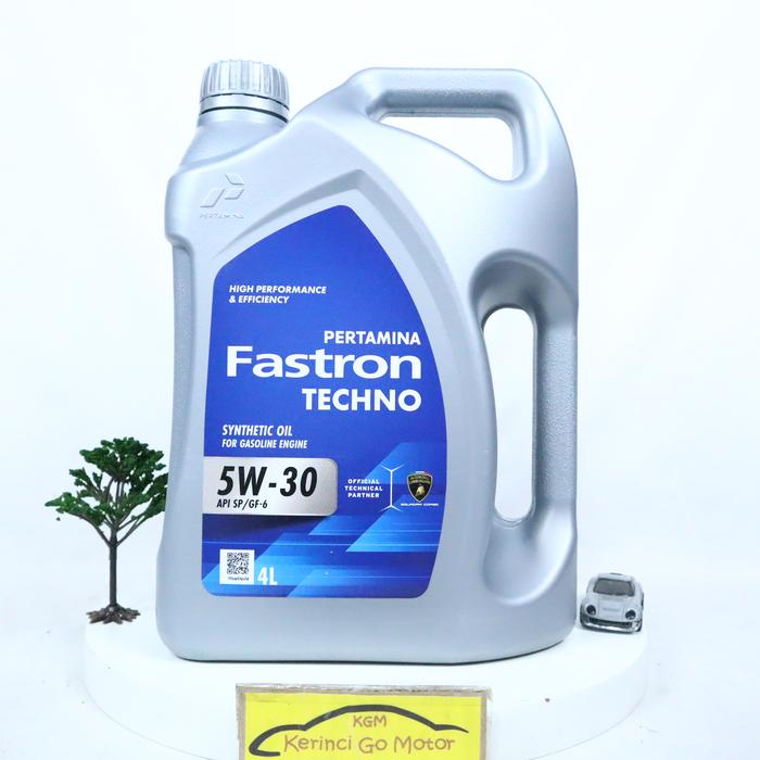 Jual PERTAMINA FASTRON TECHNO SAE 5W-30 4 LITER API SP/GF-6 OLI MOBIL ...